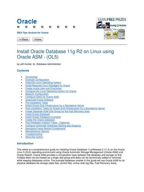 oracle 11g rac on linux using oracle asm pdf oracle database 64 bit computing