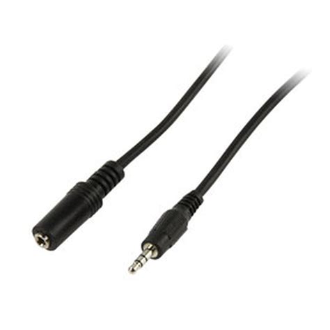 Rallonge audio Jack 3 5 mm stéréo mâle femelle 10 mètres Câble