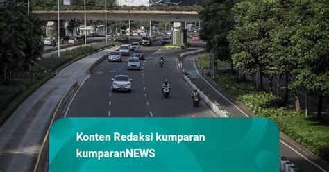 Foto Suasana Lalu Lintas Di Jakarta Lancar Usai Cuti Lebaran Berakhir