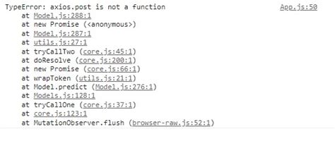 Javascript Im Getting This Error Trying To Use The Clarifai Api How Can I Fix It Stack