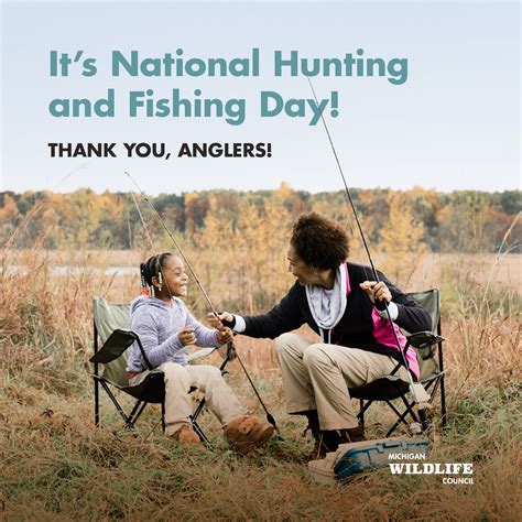 National Hunting And Fishing Day Michigan Wildlife Council