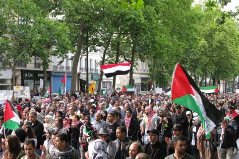 Attaque du Hamas en Israël deux manifestations pro Palestine