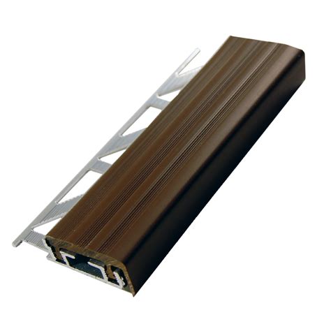 Listwa Schodowa Aluminiowa Nak Adka Antypo Lizgowa Z Pcw Br Zowa
