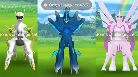 Origin Palkia Origin Dialga In Pokemon Go Arceus Enamorus In