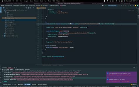 Error Unable To Publish Model Failed To Execute Append On FormData
