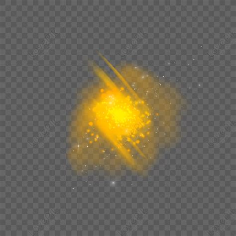 Efecto De Luz Amarilla PNG Imágenes Gratis Lovepik