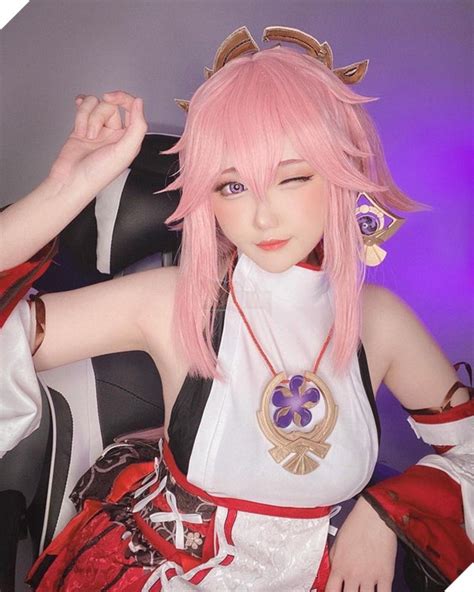 Nh N Xem Cosplay Yae Miko Genshin Impact Nh Th N Y C M