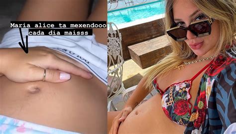 Grávida Virginia Fonseca mostra barriguinha Mexendo cada dia mais