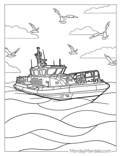 Boat Ship Coloring Page Free Pdf Printables Coloring Home