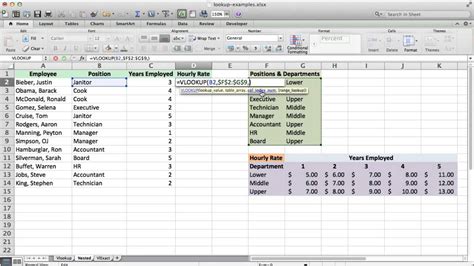 Vlookup Tutorial And Example How To Use Nested Vlookup Youtube