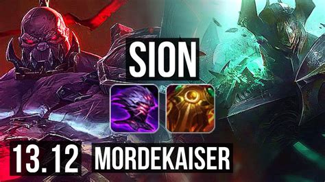 Sion Vs Mordekaiser Top Games M Mastery Kr