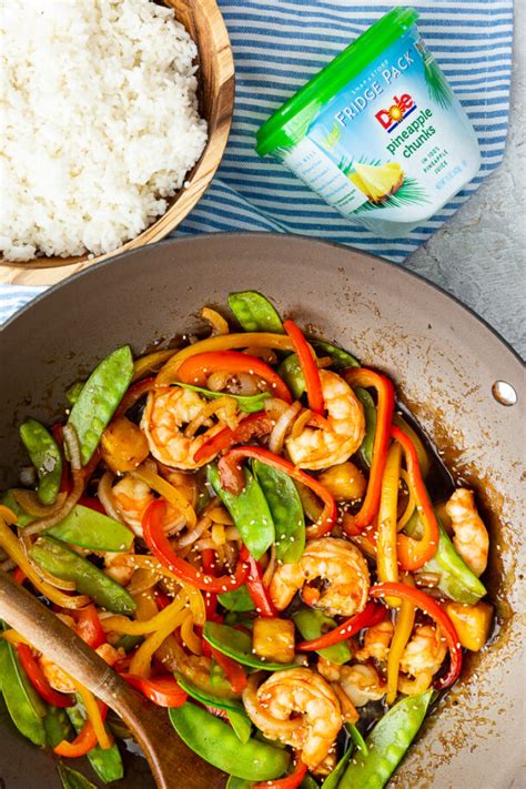 Teriyaki Shrimp Stir Fry Easy Peasy Meals