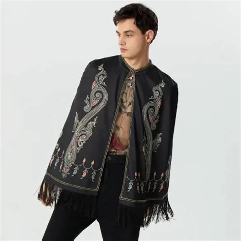 Cape Homme Styl Poncho Boh Me