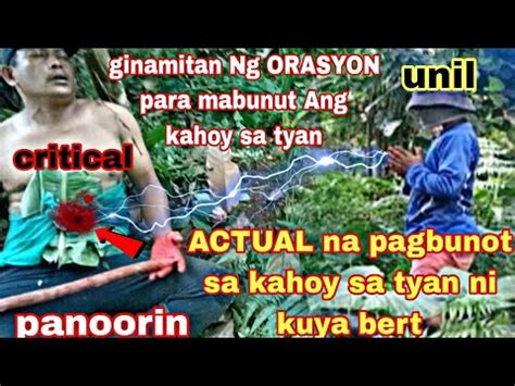 PART 137 UNIL GINAMOT ANG MALAKING SUGAT NI BERT GAMIT ANG ORASYON