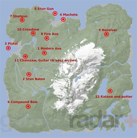 All Sons Of The Forest Weapon Locations And How To Get Them