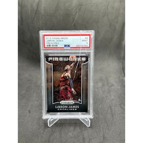 HAS CRACK การดนกบาสเกตบอล LEBRON JAMES 2015 Panini Prizm