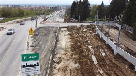 Rozbudowa al 29 Listopada z lotu ptaka ZDJĘCIA Kurier Krakowski