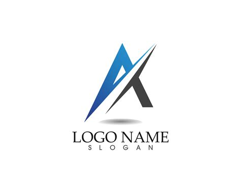 A Letter Logo Business Template Vector Icon 609207 Vector Art At Vecteezy
