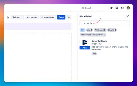 add screenful charts to jira dashboard screenful how to guides