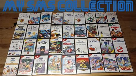 My SEGA Master System Collection YouTube