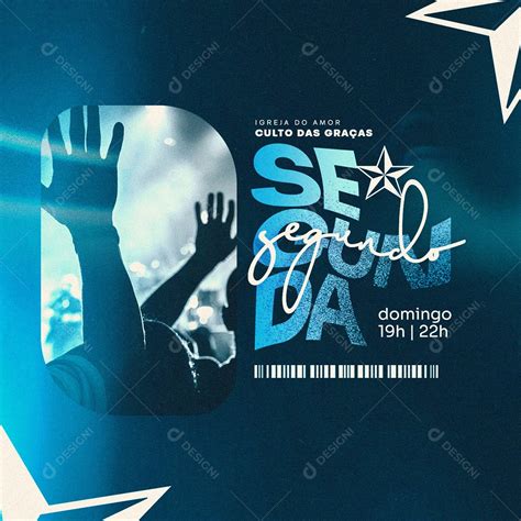 Igreja Do Amor Culto Das Graças Domingo Gospel Social Media PSD