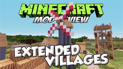 EXTENDED VILLAGES MOD Complementa las aldeas Forge 1 7 10 Español