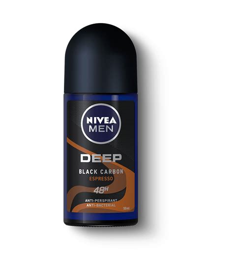 NIVEA MEN Deep Carbon Espresso Anti Perspirant Get A Dry And Clean
