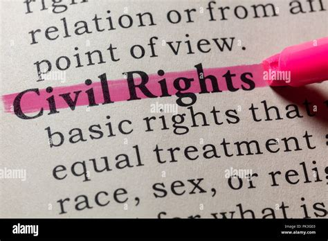 Fake Dictionary Dictionary Definition Of The Word Civil Rights