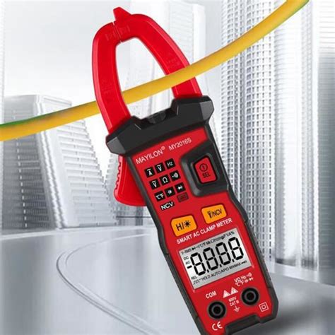 Multimètre numérique DC AC Voltmètre Ohm Volt Test Compteur