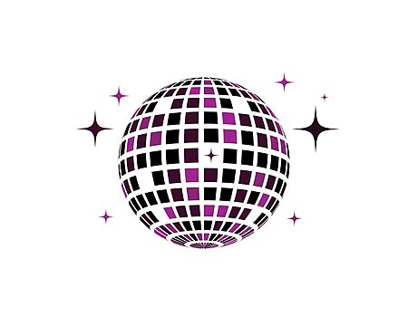 Disco Ball Party Vector Hd Images Silver Disco Ball Vector Dance Night