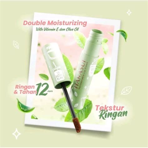 Hanasui Mattedorable Lip Cream Matcha Latte Edition Shopee Malaysia