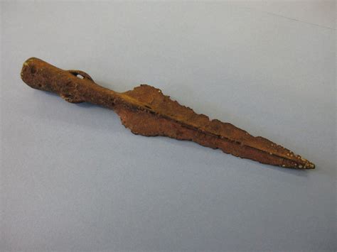 5 Middle Bronze Age Spear Head MC420 Egham Museum