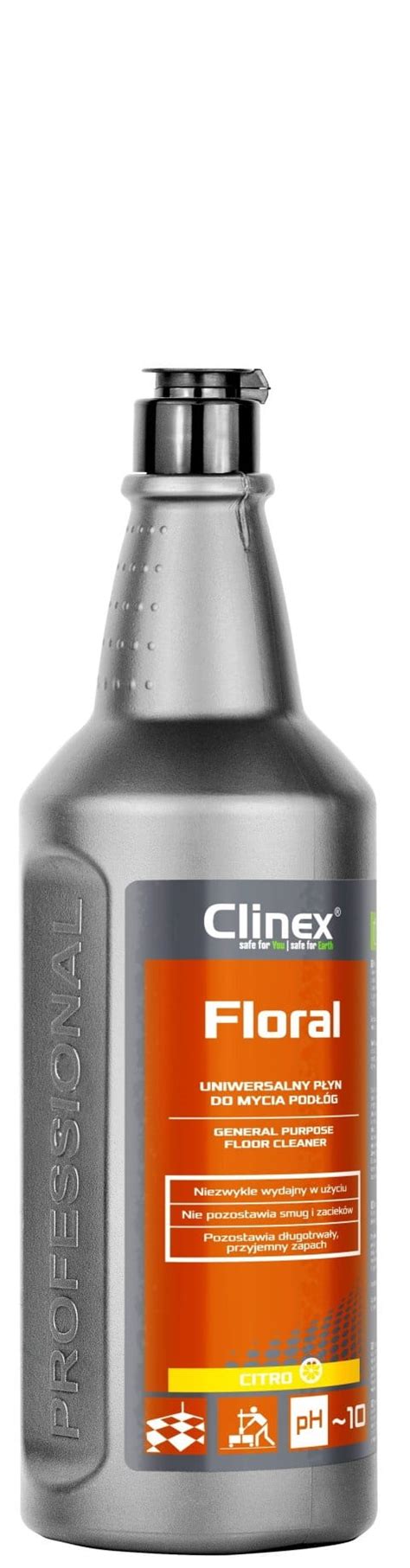 CLINEX Floral Citro 1L Uniwersalny płyn do mycia podłóg Mycie