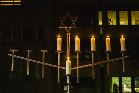 Chanukka 2022 Entzünden der 5 Kerze in Wuppertal Flickr