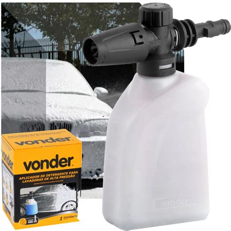 Aplicador De Detergente Snow Foam Canhão de Espuma Shampozeira Vonder