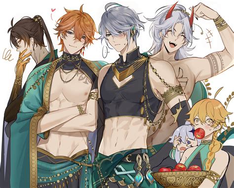 Zhongli Aether Tartaglia Paimon Alhaitham And More Genshin