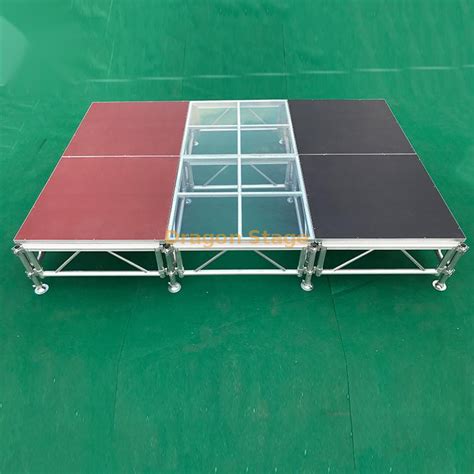 Outdoor All Terrain Event Stage Detachable Modular Concert Stage From