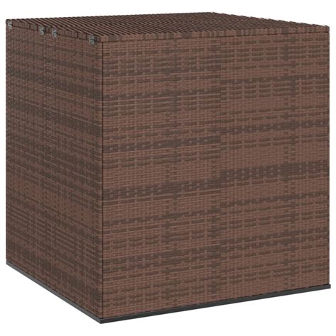 Skrzynia Ogrodowa Rattanowa PE 100x97 5x104 Cm Br Inna Marka Sklep
