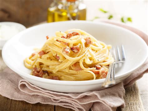 Spaghettis carbonara très simples Recette de Spaghettis carbonara