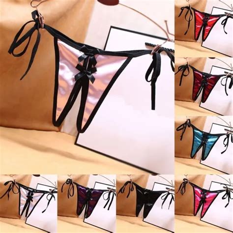 STRING EN DENTELLE Sexy Pour Femmes Culotte Lingerie Sous Vêtements R