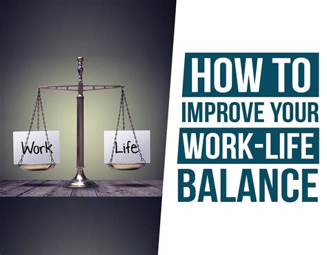 How To Improve Your Work Life Balance City Personnel