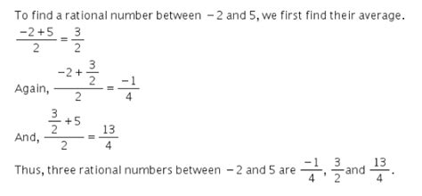 find three rational numbers between 2 and 5 please provide solution to this question cbse