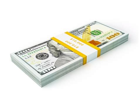 Pila de nuevos billetes de 100 dólares estadounidenses edición 2013