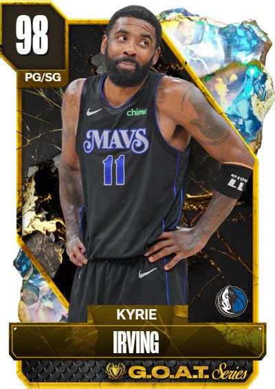 NBA 2K24 2KDB MyTeam Custom Card Collection GOAT Kyrie Irving