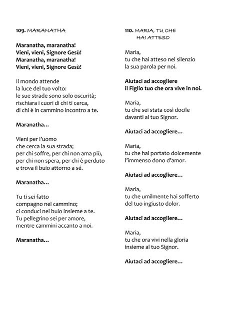 108 MADRE IO VORREI Io V