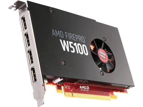 AMD FirePro W5100 100 505974 4GB 128 Bit GDDR5 PCI Express 3 0 X16