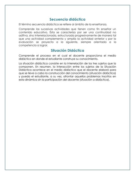 Secuencia Y Situacion Did Ctica By Jennifer L Pez Reveles Issuu