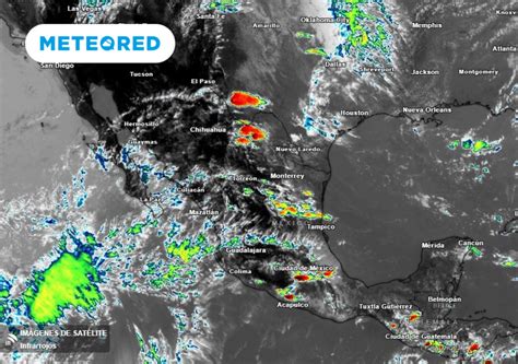 Frente frío fuera de temporada dejará lluvias y granizadas en México
