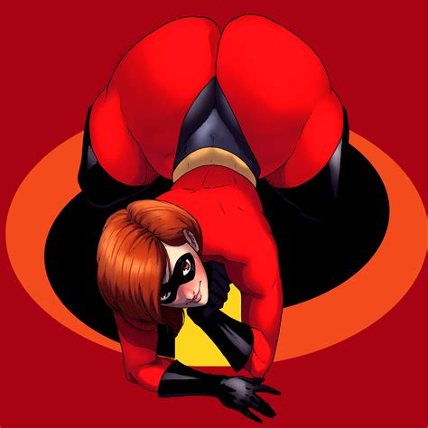 Rule 34 1girls Alternate Version Available Big Ass Big Butt Brown Hair Disney Elastigirl