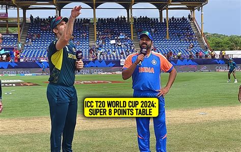 ICC T20 World Cup 2024 Super 8 Points Table Most Runs Most Wickets
